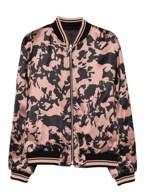 Dries Van Noten Volker Reversible Bomber Jacket - Multicolor
