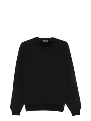 TOM FORD Cotton Sweatshirt - Black