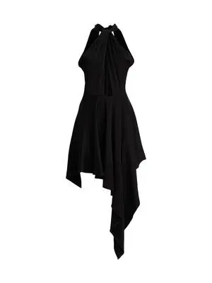 Stella McCartney Halter Neck Asymmetrical Dress - Multicolor