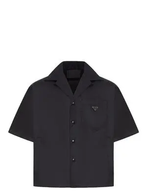 Prada Short-sleeved Re-nylon Shirt - Black