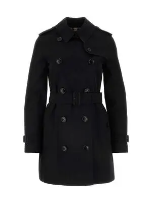 Burberry BURBERRY Cotton Trench Black
