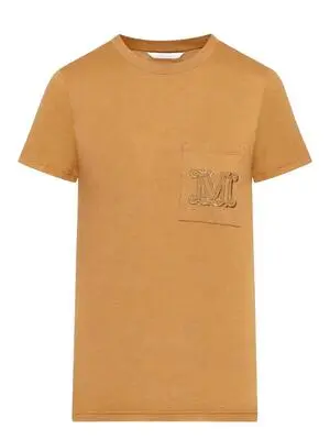 Max Mara Cotton Jersey T-shirt - Brown