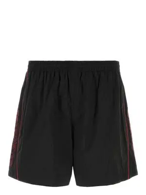 Balenciaga Nylon Bermuda Shorts - Black