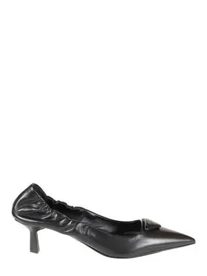 Prada Leather Decollet - Black