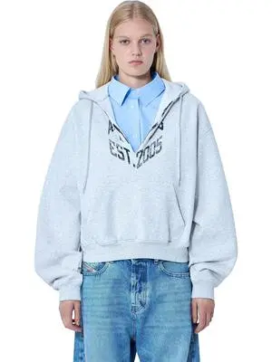 ALEXANDER WANG ALEXANDER WANG Layered Hooded Sweatshirt