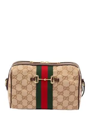 Gucci Horsebit Web Crossbody Bag - Multicolor