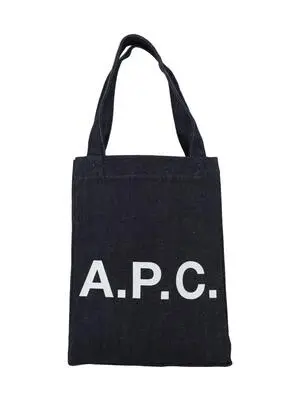 A.p.c. Borsa Tote Lou Small - Blue