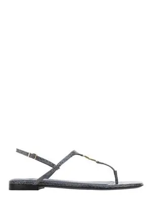 Fendi FENDI Ffold Ayers Flip-Flops Blue