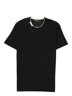 Dolce & Gabbana T-shirt In Jersey Di Cotone - Black