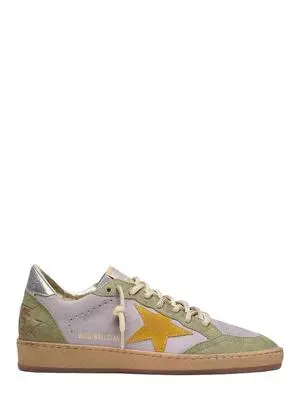 GOLDEN GOOSE Ball Star Suede Sneakers - Multicolor