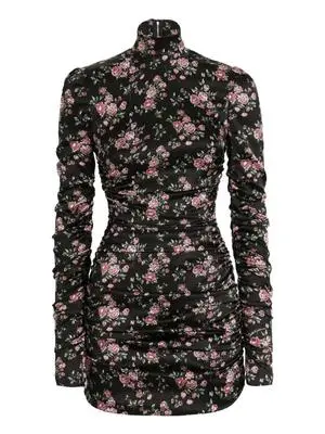 Dolce & Gabbana Short Floral Ruffled Dress - Multicolor