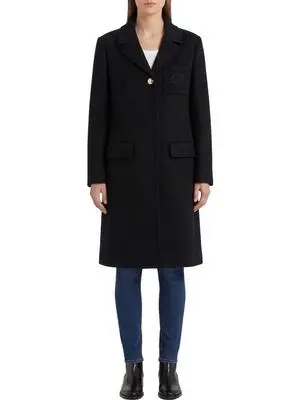 Gucci Wool Overcoat - Black