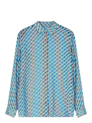 Dries Van Noten DRIES VAN NOTEN Striped Shirt Blue