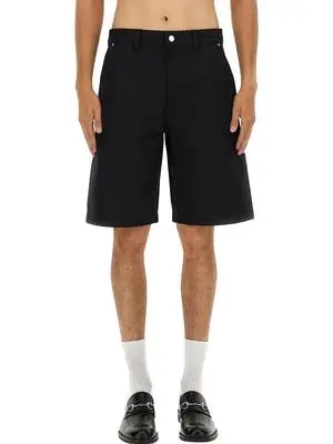 Gucci Short Gg Jacquard - Black