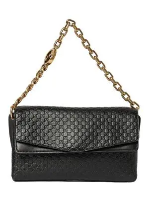Gucci Medium Chain Shoulder Bag - Black