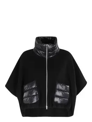 Herno Wool And Nylon Short Down Jacket - Multicolor