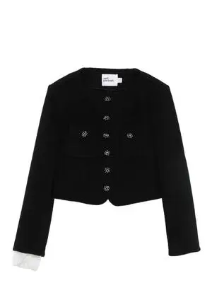 SELF-PORTRAIT Jackets Cropped Jackets - Black