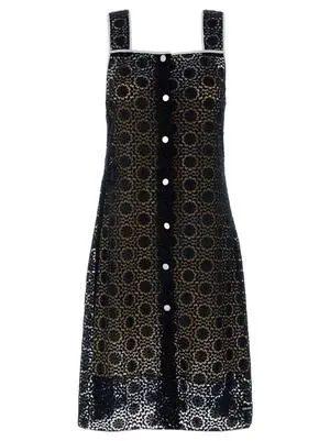 Miu Miu Macrame Dress - Blue