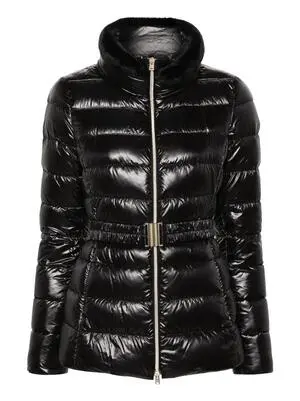 Herno Claudia Belted Down Jacket - Multicolor
