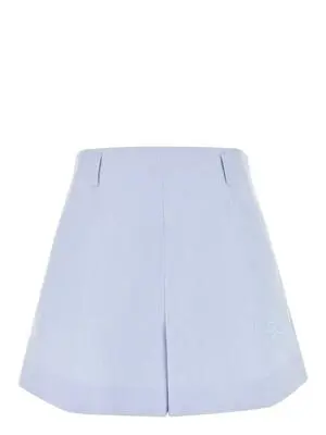 Givenchy Powder Cotton Shorts - Blue