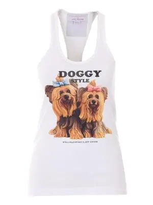 Stella McCartney STELLA MCCARTNEY Jeff Koons Tank Top White