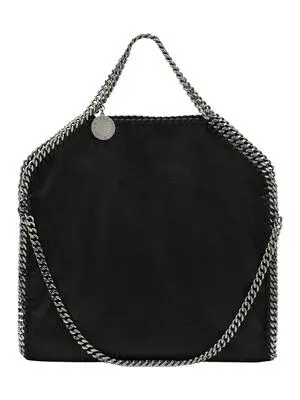 Stella McCartney Falabella Fold Over Bag - Black