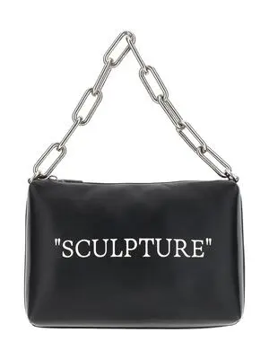 Off-White Leather Shoulder Bag - Multicolor