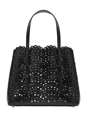 Alaïa Vienne Motif Tote Bag - Black