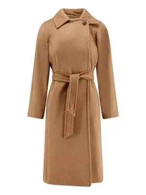 Max Mara Manuela Camel Hair Coat - Multicolor
