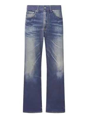 Our Legacy Our Legacy Third Cut Trompe-l'œil Denim Jeans Multicolor