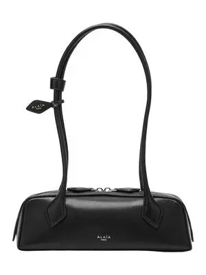 Alaïa Small Teckel Leather Bag - Black