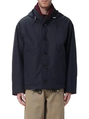 Loewe Cotton Blend Parka - Blue