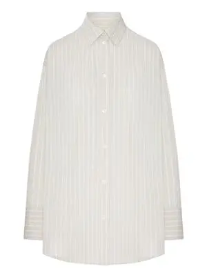 TOTEME TOTEME Striped Oversized Shirt Multicolor