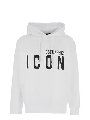 Dsquared2 Cotton Logo Hoodie - Multicolor