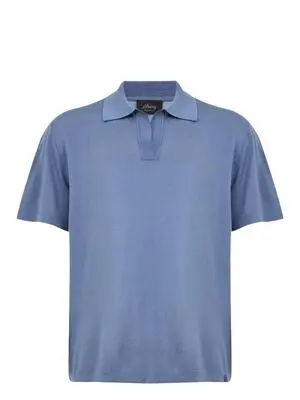 Brioni Silk Polo Shirt - Multicolor