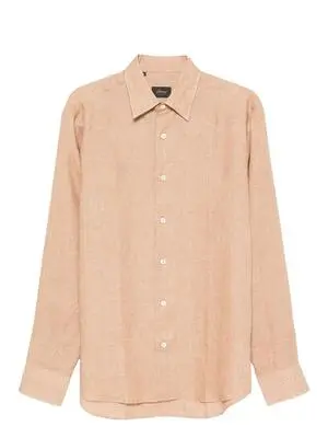 Brioni Linen Shirt - Multicolor