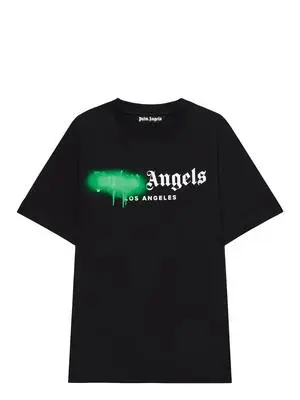 Palm Angels Spray La T-shirt - Black