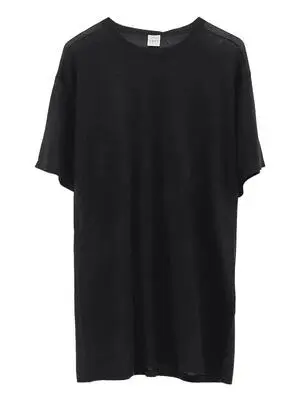 TOTEME Relaxed Fit T-shirt - Black