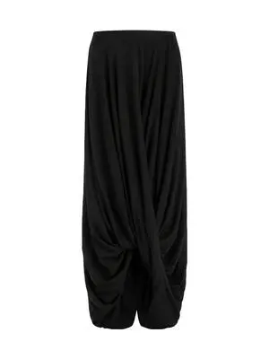 TOTEME Cocoon Midi Skirt - Black