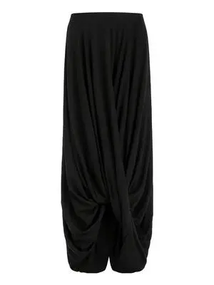 TOTEME Cocoon Midi Skirt - Black