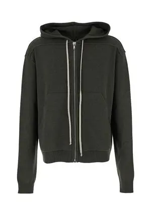 Rick Owens Cashmere And Wool Zip-up Hoodie - Multicolor