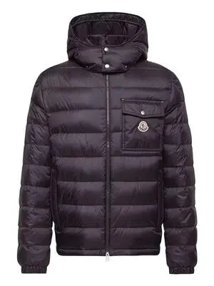 Moncler Verith Piumino Corto With Hood - Brown
