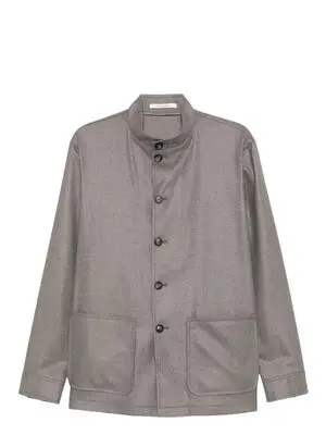 Tagliatore Grey Jackets Shirt Jackets - Gray