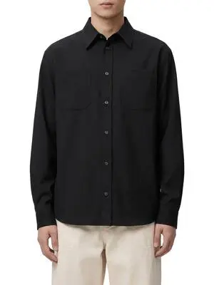 Loewe Classic Wool Shirt - Black