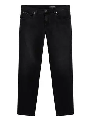 Dolce & Gabbana Stretch Jeans - Black