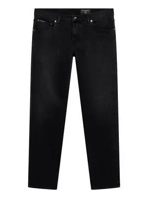 Dolce & Gabbana Stretch Jeans - Black