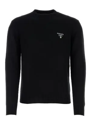 Prada Cashmere Knit Sweater - Black
