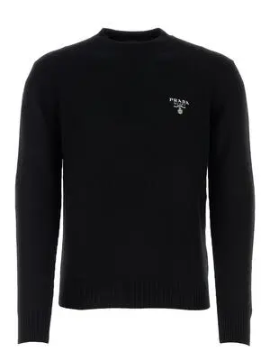 Prada Cashmere Knit Sweater - Black