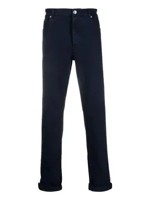 Brunello Cucinelli Straight Leg Jeans - Multicolor