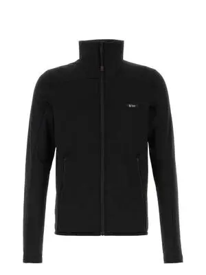 Prada Polyester Zip-up Sweatshirt - Black